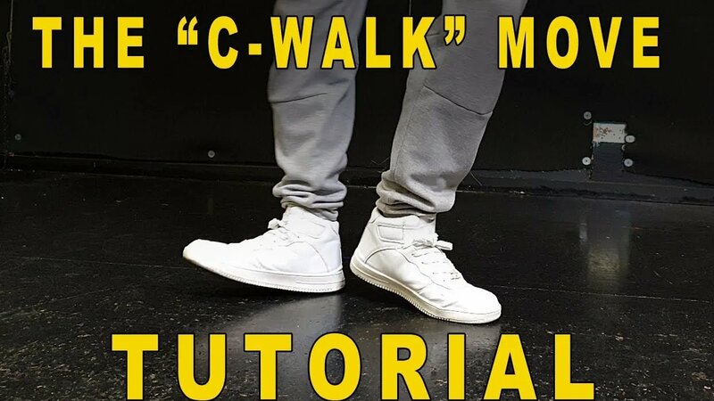 "C-WALK" Dance Move Tutorial (very detailed analysis and breakdown ...