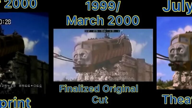 Thomas and the Magic Railroad P.T. Boomer and Diesel 10 Chase Scene ...