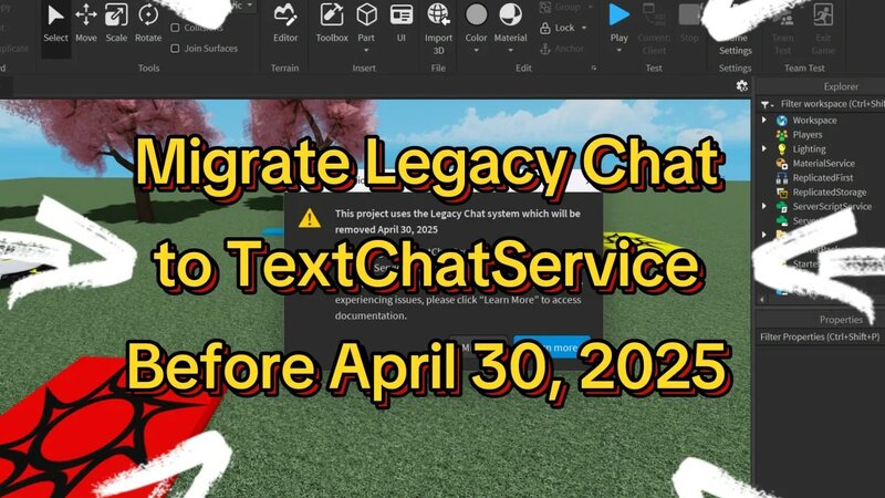 Quick Guide: Update Roblox Legacy Chat to TextChatService Before April ...