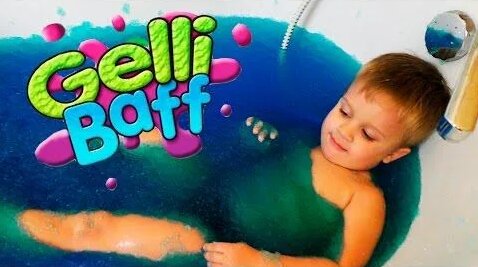 Желейная ванная. Купаемся в Желе Gelli BAFF Полная Ванна Джелли Бафф ...