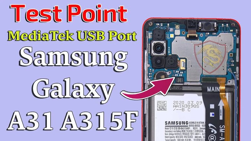 Test Point Samsung A31 | Test Point A315f | Test Point A31 Samsung ...