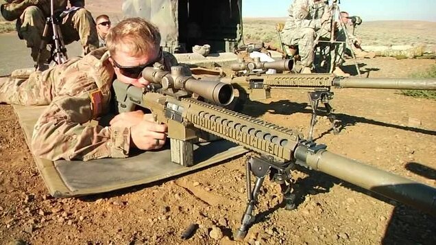 U.S. Army Sniper Rifle Range - M110 SASS - Смотреть онлайн в поиске ...