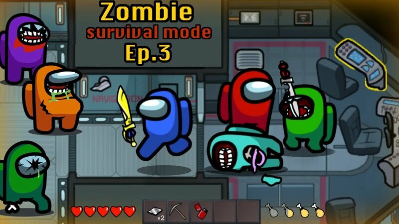 Survival Mode Among Us Zombie Ep 3 - Fights - Animation - Смотреть ...