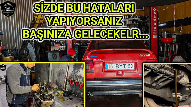 Vites Geçişleri VE Şanziman Yağinin Önemi! (Fiat Tempra 1.6 Motor ...