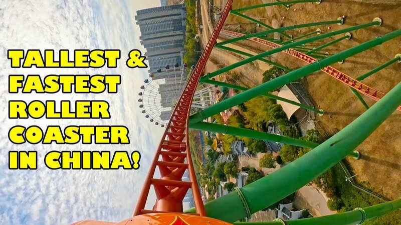 Coaster Through the Clouds - Tallest & Fastest Roller Coaster in China ...