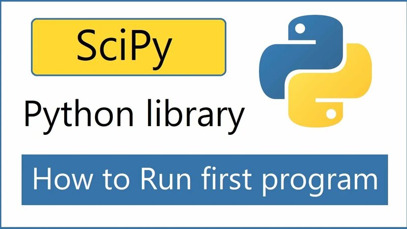 How to install SciPy Python library and run first program [2021 ...