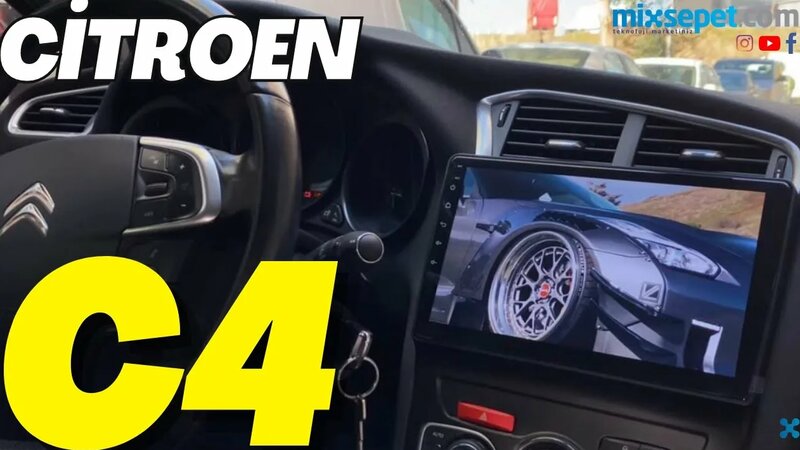 Citroen C4 (2011-2014) CarPlay ve AndroidAuto Destekli Android ...