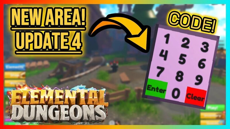 NEW ROOM AND Secret CODE Update 4 | Elemental Dungeons - Yandex Video ...