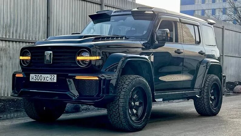 Обзор ТАНК 300 В Тюнинге TANK Thunder Обвес В Цвете Черный Богдо ...