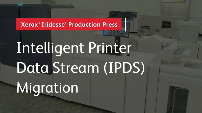 IPDS Printing with the Xerox Iridesse Production Press - Смотреть ...