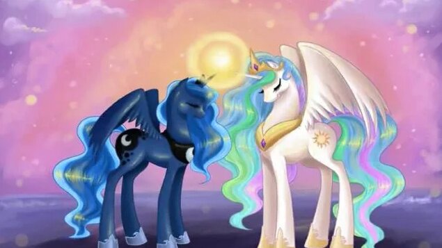 My little pony: princess Celestia a princess Luna - Forever and ...