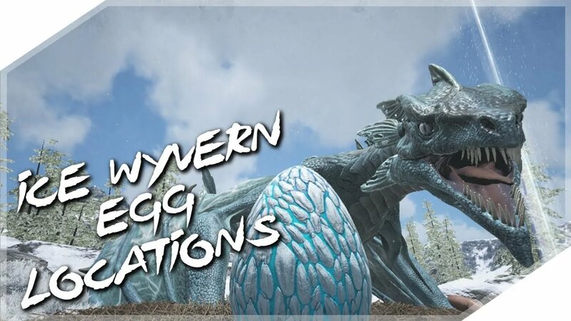 ICE Wyvern EGG Locations!!! - ARK: Survival Evolved [Ragnarok DLC ...