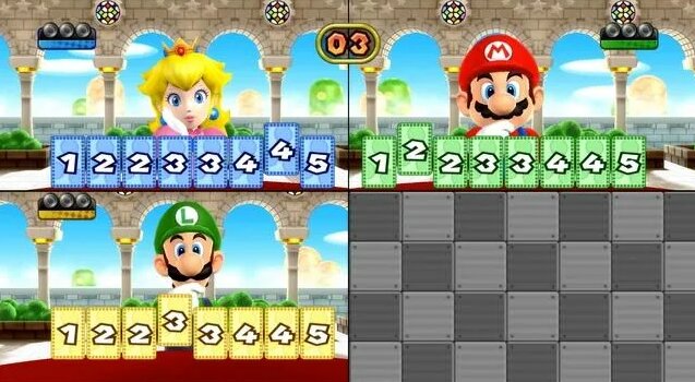Mario Party 9 Choice Challenge #1 Peach vs Toad vs Mario vs Luigi ...