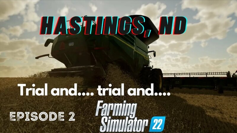 NEW FS22 16X MAP!!! Hasting, ND Let's Play - Episode 2 | Farming ...