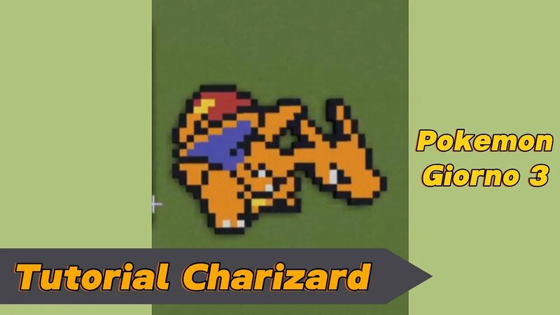 Tutorial pixel art Charizard su Minecraft [ITA] - Yandex Video aramada ...