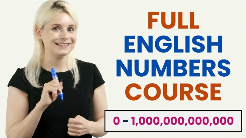 Learn English Numbers FULL Course | All Numbers 0 to 1 Trillion ...
