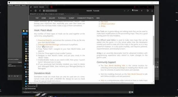 Как установить BeplnEX лаунчер модов на игру Rain World - Смотреть ...
