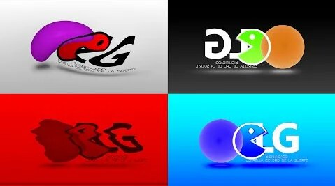 Lg logo pacman intro 7 - team bahay 3.0 super cool visual & audio ...