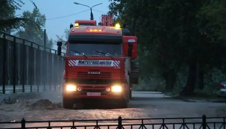 Камаз 6460 с ЯМЗ 7511 (Звук Песня) Тащим Экскаватор 32 Тонны — Видео от ...