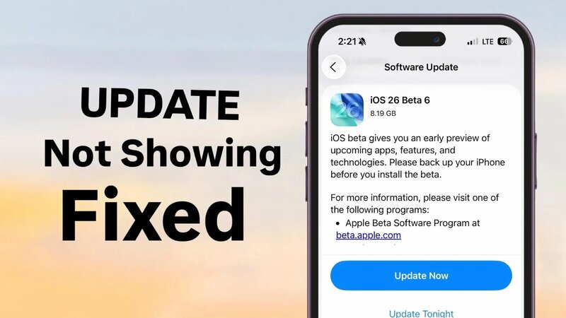 iOS 26 not showing - Solved | How to Download iOS 26 in any iPhone ...