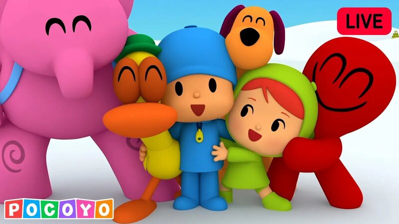 LIVE: Friendship TIME - The BEST of Pocoyo's Friends! | Pocoyo English ...