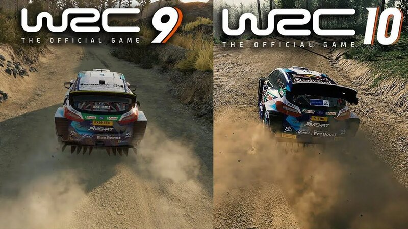WRC 10 vs WRC 9 | graphics, sound, physics | 4k 60fps - Смотреть онлайн ...