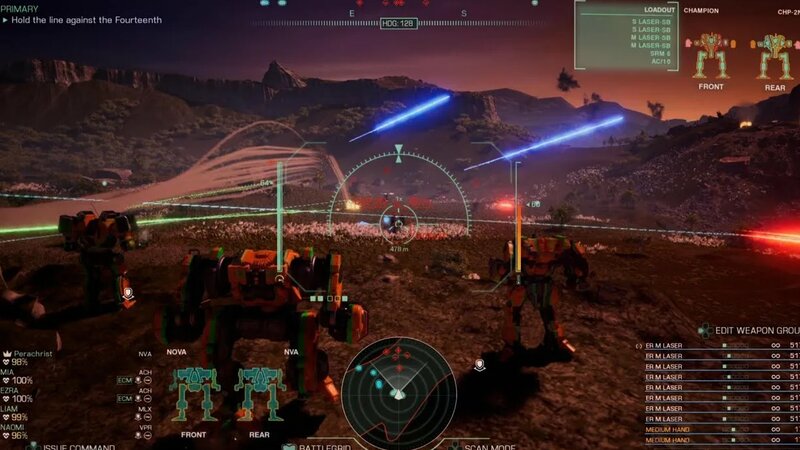 Mechwarrior 5: Clans - PS5 Gameplay 4K HDR - Yandex Video aramada ...