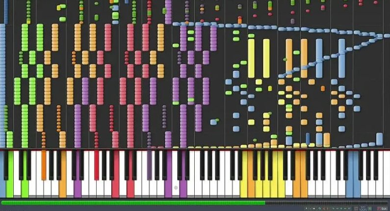 Death Waltz by John Stump - Piano Tutorial (Synthesia) [HD] - Смотреть ...