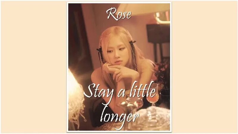 Rose - Stray a little longer /album "Rosie" (lyrics video) — Video by K ...