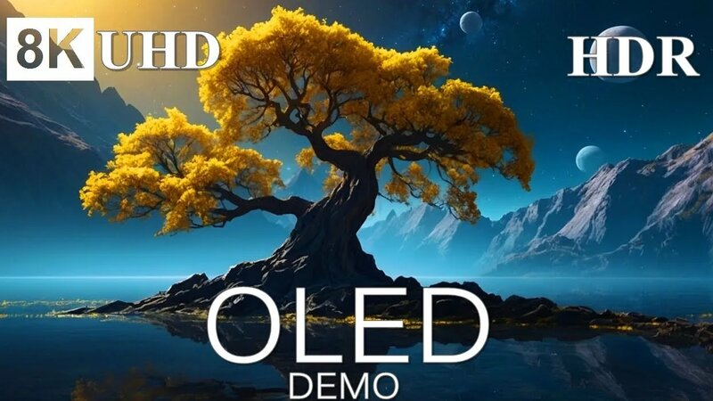 OLED DEMO: 8K HDR Screen & Internet Speed Test - Yandex Video aramada ...