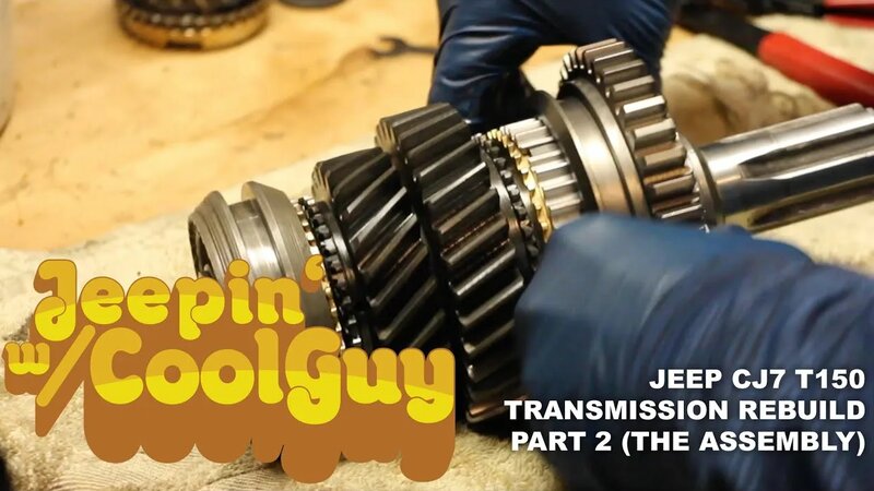 Jeep CJ7 T150 Transmission Rebuild Part 2 - Yandex Video aramada ...
