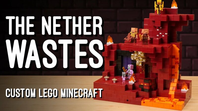 The Nether Wastes | Custom LEGO Minecraft World - Смотреть онлайн в ...