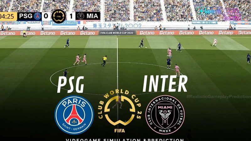 PSG vs. Inter Miami 2025 FIFA Club World Cup Full Match Simulation and ...