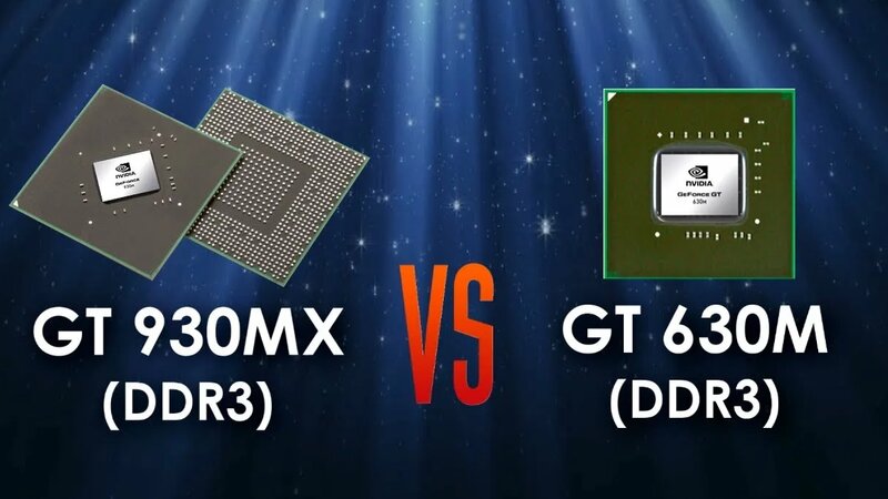 GT 930mx 2GB vs GT 630M 2GB in 5 Games