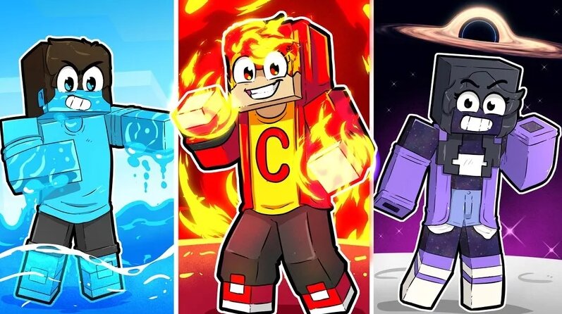Cadres | Я Превратил Ютуберов в Супер Элементалей в Minecraft! — Видео ...