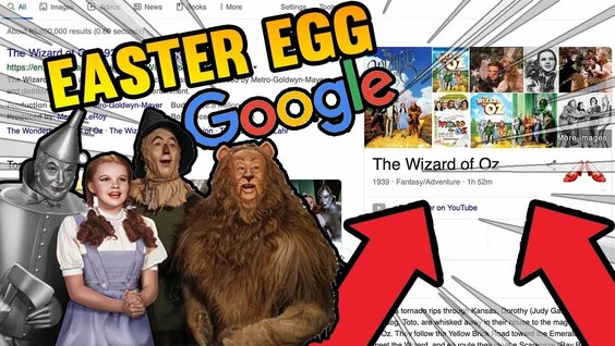 the wizard of oz google easter eggs: 813 video Yandex'te bulundu