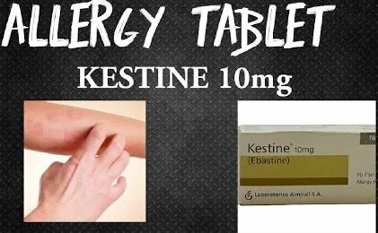 Kestine tablet uses in urdu | Kestine ebastine 10mg| video 68 | Dr zain ...