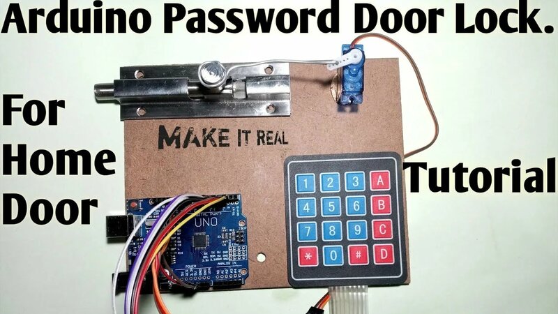 Password Door Lock Project With Arduino Uno.MR REAL Maker... - Смотреть онлайн в поиске Яндекса ...