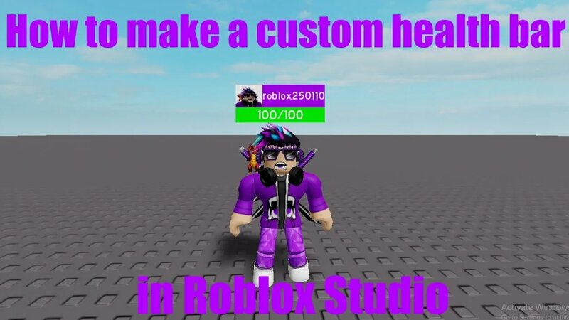 How to make custom health bar in Roblox Studio! - Смотреть онлайн в ...