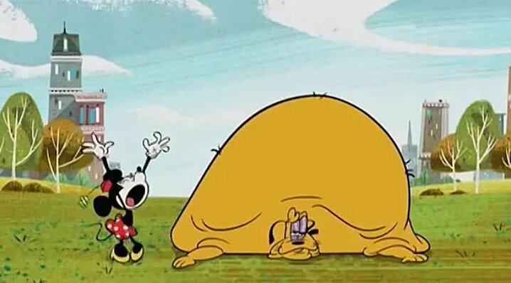 Видео Микки Маус - Минни Маус. Диета для Плуто (Disney) | OK.RU ...