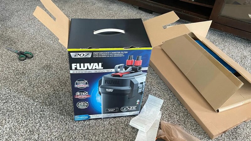 Fluval 107 207 307 and 407 Assembly and installation Aquarium Canister ...