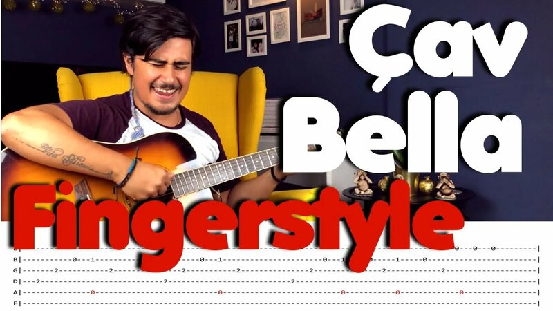 Çav Bella "Bella CİAO" Gitar Akor ve Solo Nasıl Çalınır ? Gitar Dersi ...