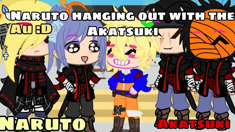 “Naruto hanging out with the Akatsuki”//naruto🦊// akatsuki🔪 ...