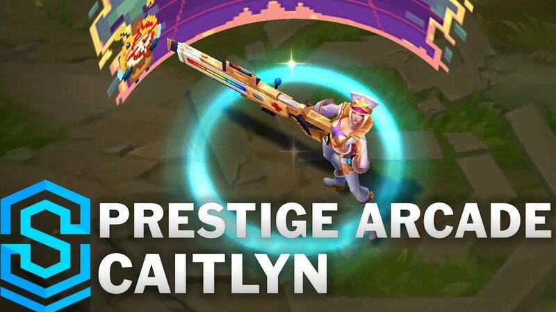 Prestige Arcade Caitlyn Skin Spotlight - League of Legends - Смотреть ...