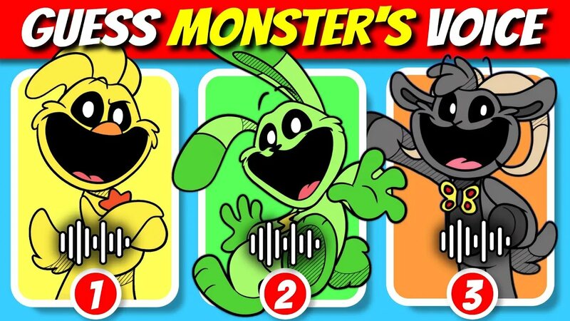 Guess the Smiling Critters Voice (Poppy Playtime Characters) | Quiz ...