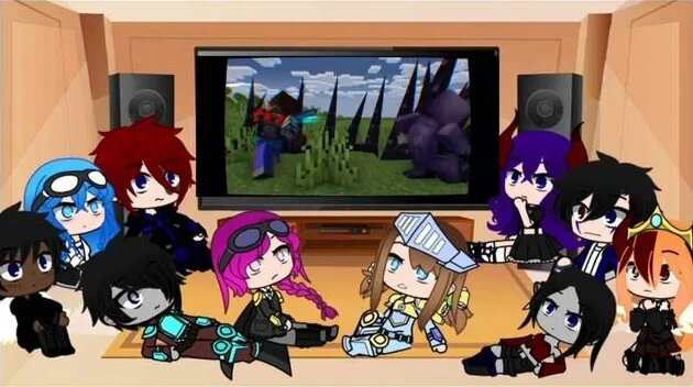 Rainimator characters react to Entity 303 and Dreadlord vs Herobrine By ...