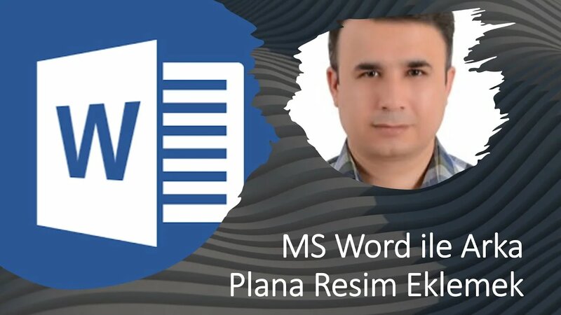MS Word ile Arka Plana Resim Eklemek #shorts