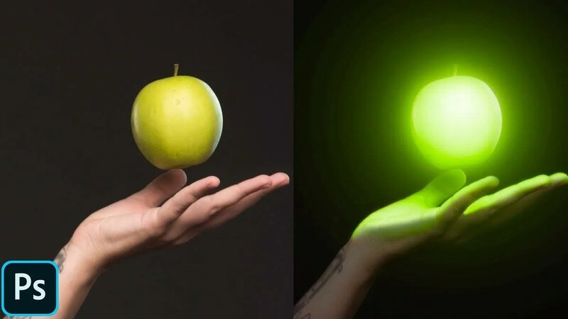 Эффект свечения в фотошопе. Уроки фотошопа. Photoshop tutorial ...