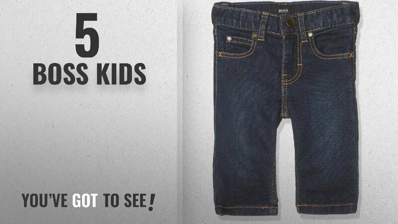 Top 10 Boss Kids [2018]: Hugo Boss Baby Boys' Pantalon Denim Snow ...