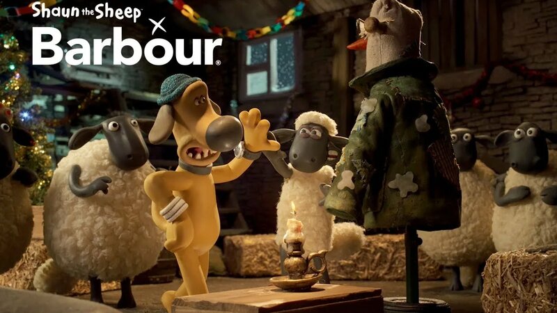 Shaun the Sheep x Barbour Christmas Advert 2023 - Yandex Video aramada ...